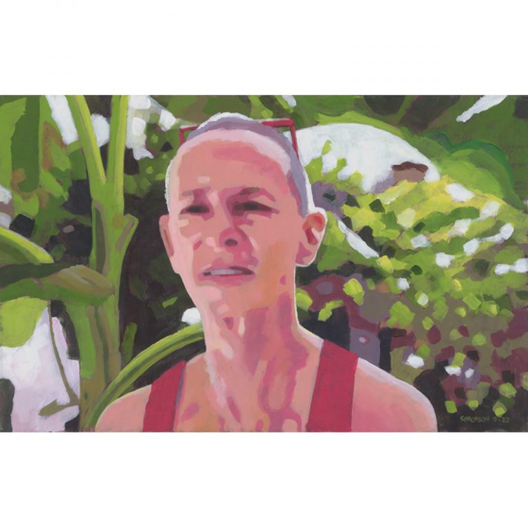 Self-Portrait: The Artist in His Garden – The Art of Douglas Simonson